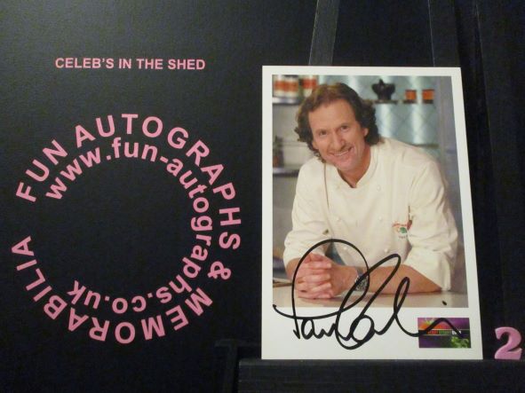 Paul Rankin Authentic Autographed Ready Steady Cook 6x4 Cast Card (2)