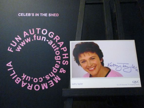 Kathy Taylor Original Pre-Print QVC Cast Card