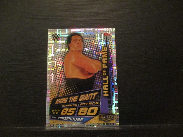 Andre The Giant - Hall Of Fame Slam Attax Universe Original Trading ...