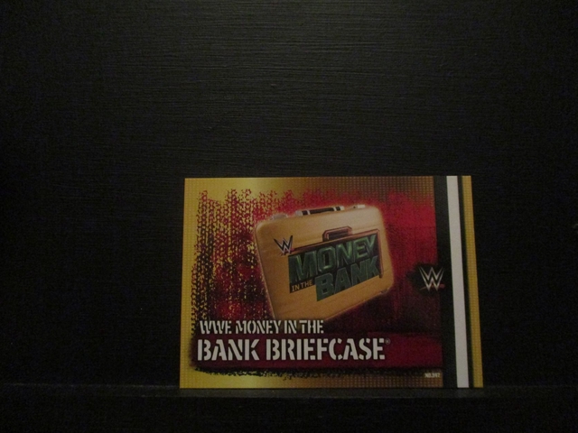 WWE Money In The Bank Briefcase - Championship Slam Attax 10th Edition ...