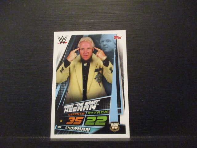 Bobby "The Brain" Heenan - W Legends Slam Attax Universe Original ...