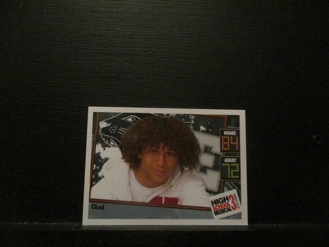 Chad (White Hoddie) - Character Card High School Musical 3 Senior Year ...