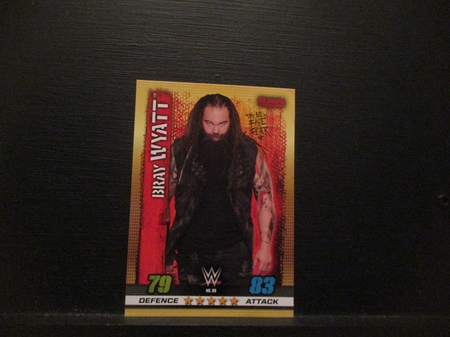 Bray Wyatt - Raw Slam Attax 10th Edition Original Trading Card #89