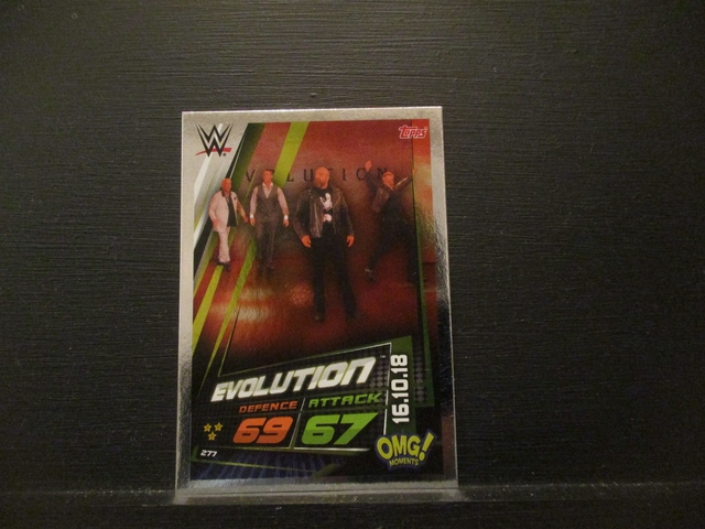 Evolution - OMG! Moments Slam Attax Universe Original Trading Card #277
