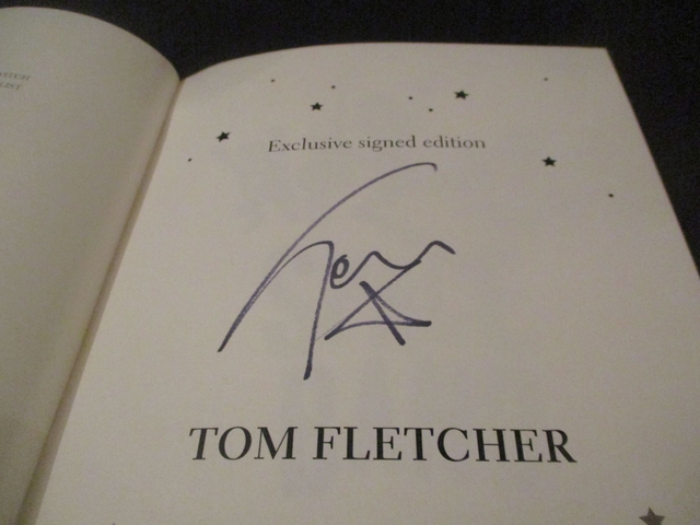 Tom Fletcher 'Space Band' Authentic Autographed Hardback Book