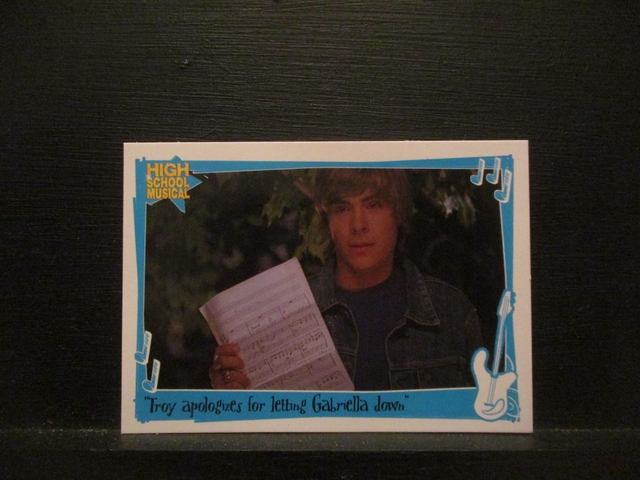 High School Musical 2 Original Trading Card #22