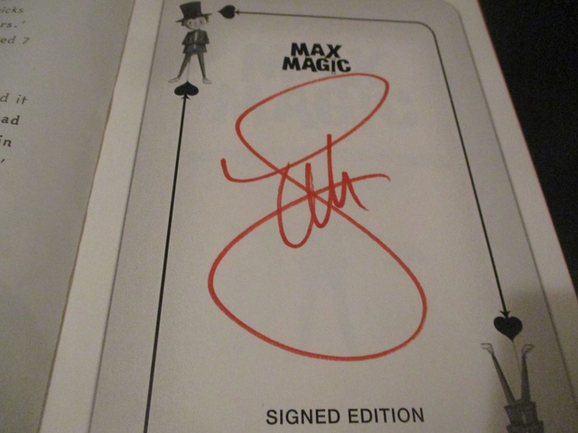 Stephen Mulhern 'Max Magic The Greatest Show On Earth' Authentic ...