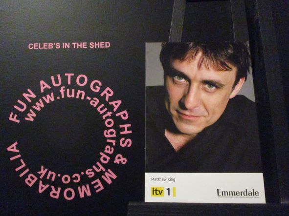 Matthew Healy (Matthew King) Original Emmerdale Yellow & Black Itv1 ...