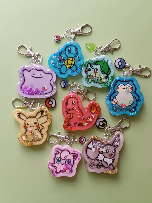 Llaveros Shaker de Pokémon