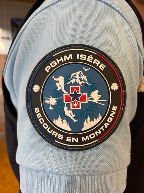 Écusson "secours en montagne"