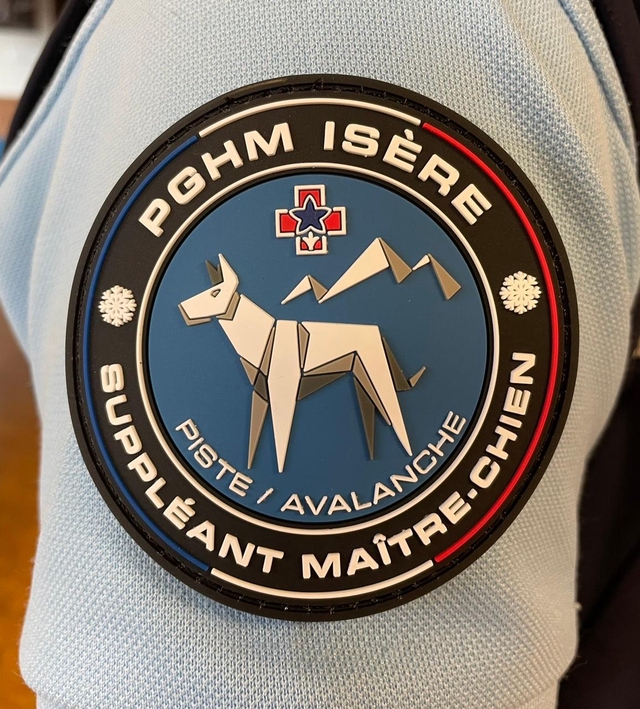 Écusson cynophile | Au bout du câble