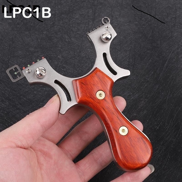 Lance Pierre slingshot prak haute précision tir compétition