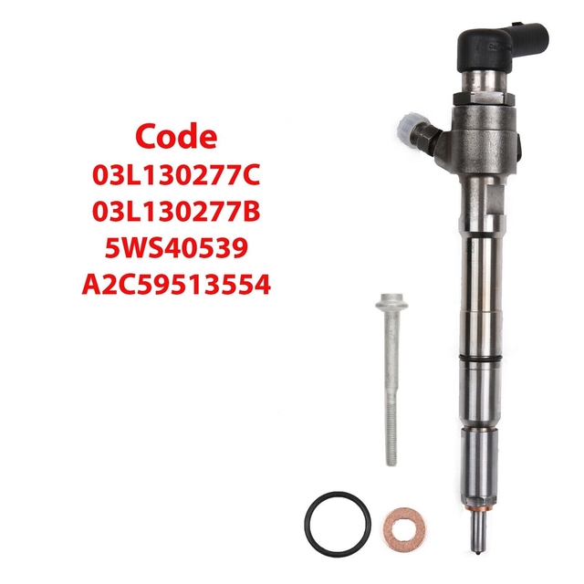 4 X Injecteur 03L130277 B Siemens VW Moteur Caya 1,6 Tdi CONTINENTAL