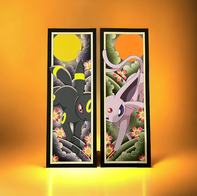 Umbreon And Espeon Set | Gem Mint Prints