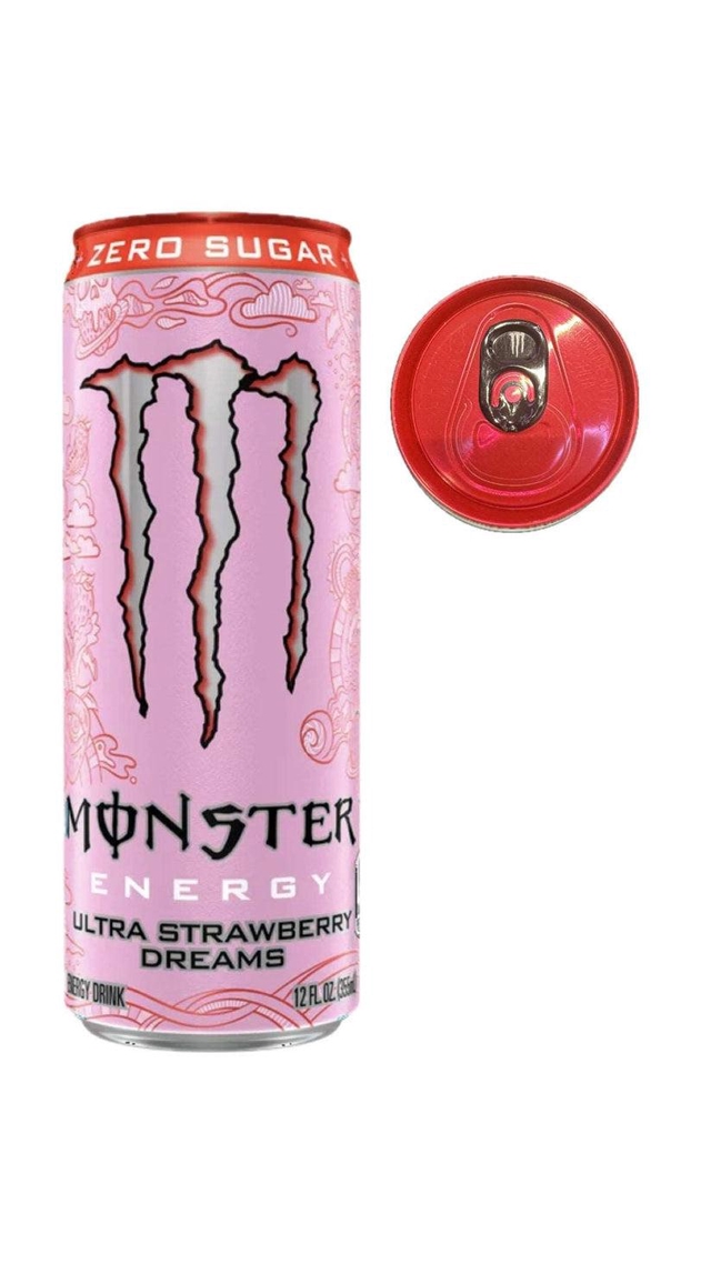 Monster Energy Ultra Strawberry Dreams 355ml (USA) * lattine con ...