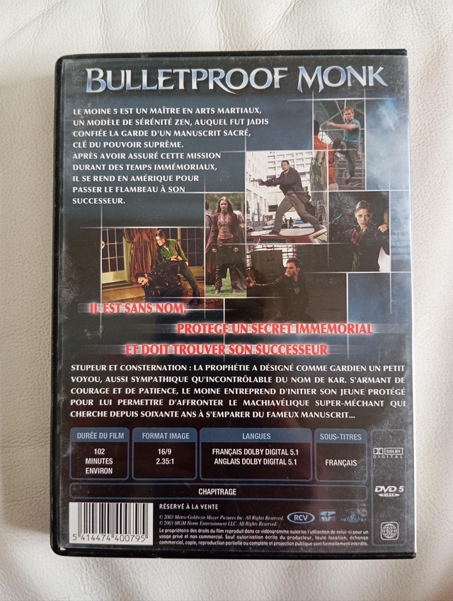 DVD Bulletproof Monk
