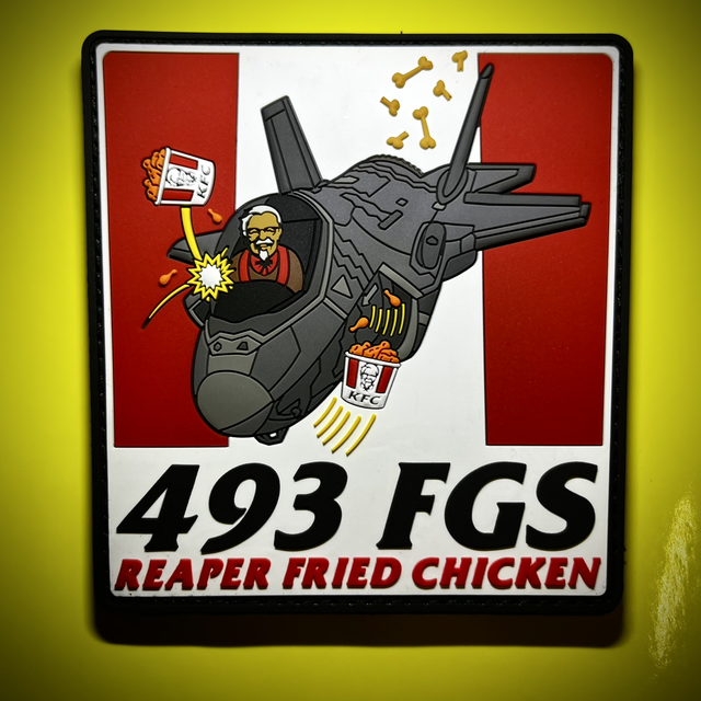 493 FGS Reaper Fried Chicken Patch | 493rd FGS Booster Club