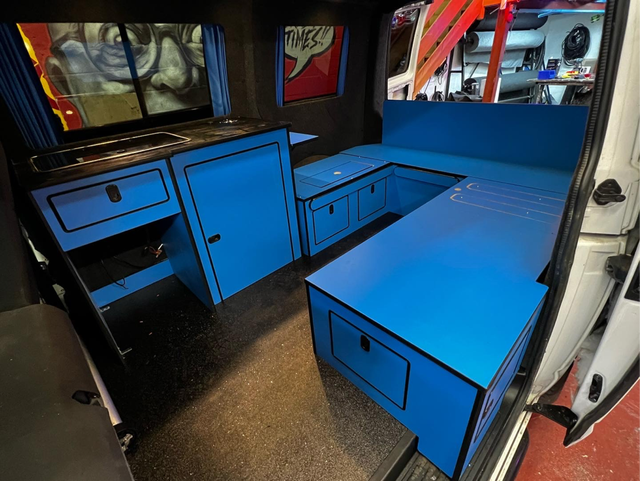 Vw T5 T6 Swb U Shape System | Vancon conversions Ltd