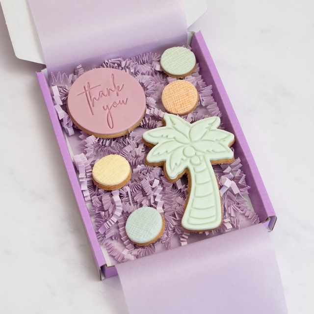 Palm Tree Box- 11 Different stamped messages available