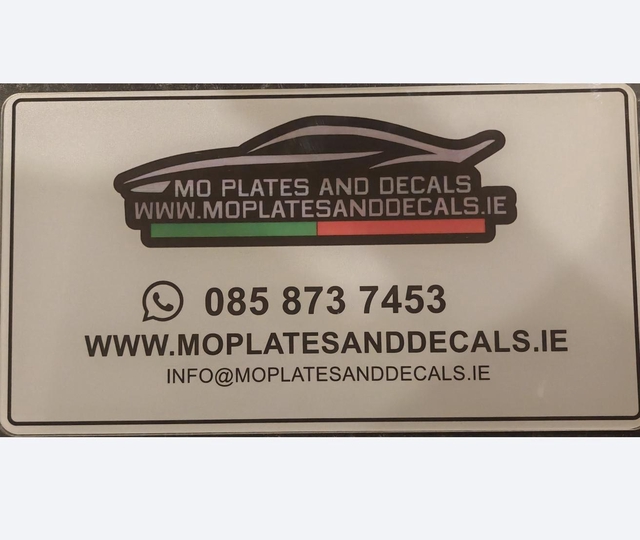 Japanese import plates