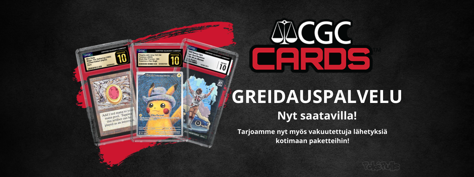 Kuopiolainen TCG-korttien ja tarvikkeiden erikoisliike.