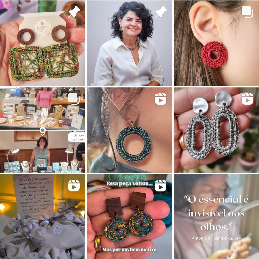 Cássia Atelier | Jóias Têxteis em Croché
