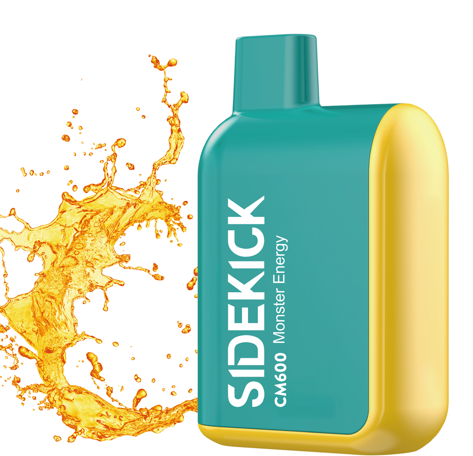 Disposable caffeine vape, nicotine vape, sidekick vape, uk