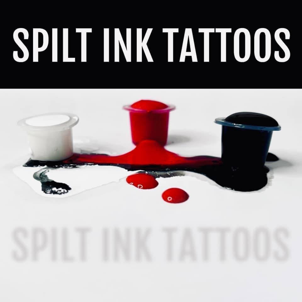 Spilt Ink Tattoos